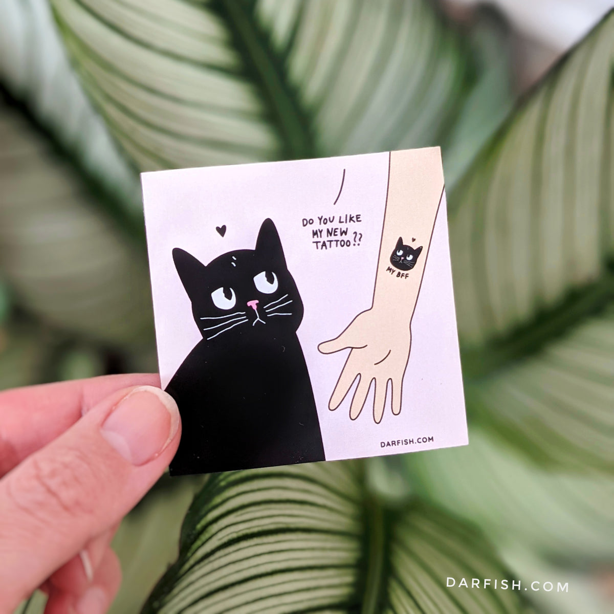 Cat Tattoo Sticker – DARFISH