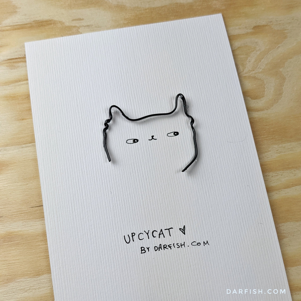 Upcycat postcard - limited edition! – DARFISH