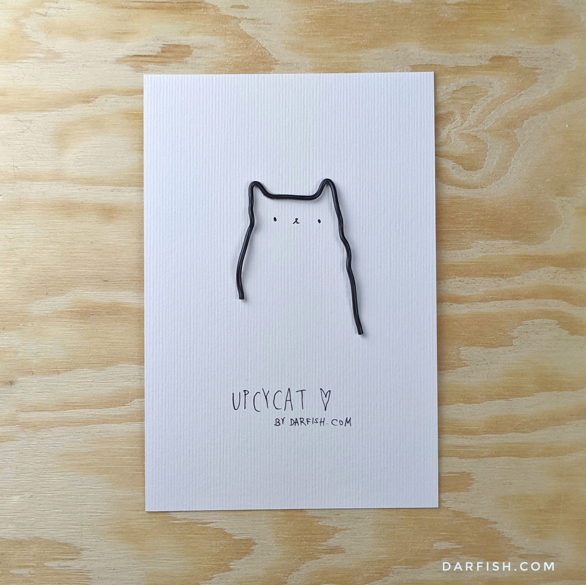 Upcycat postcard - limited edition! – DARFISH